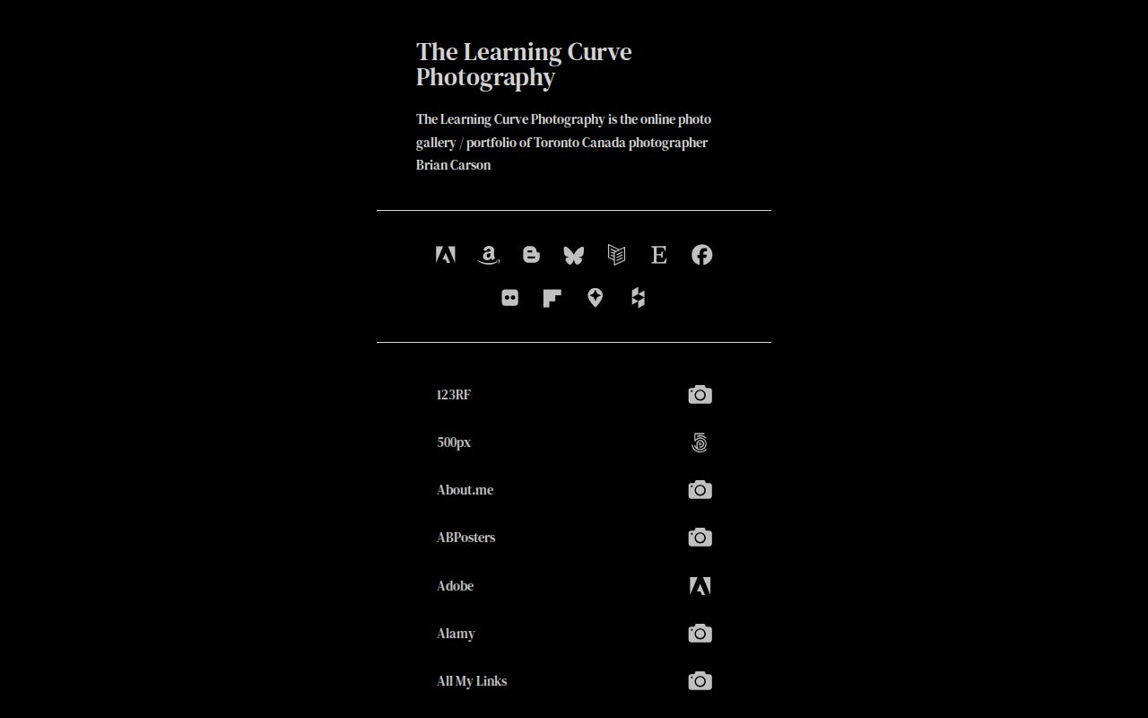 The Learning Curve Photography